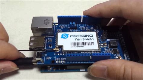arduino yun shield tutorial 1 quick start youtube