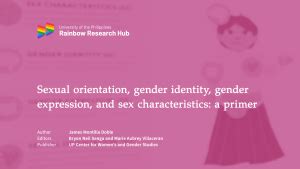 Sexual Orientation Gender Identity Gender Expression And Sex Characteristics A Primer UP