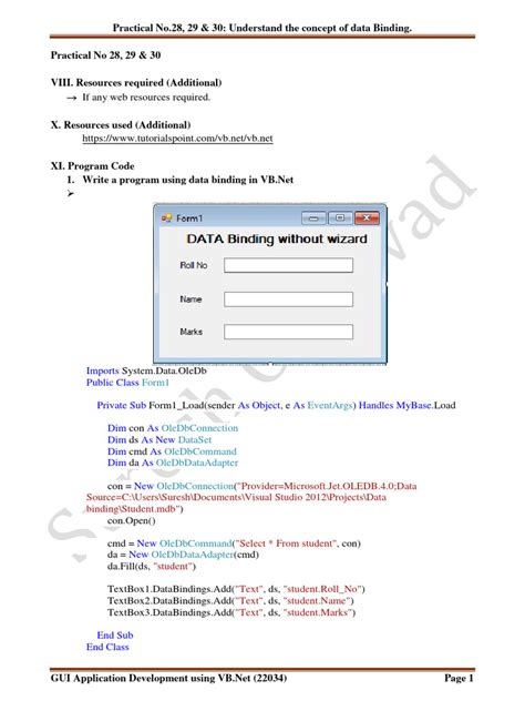 Practical No 28 29 And 30 Gad 22034 4 Pdf Application Software Data Management