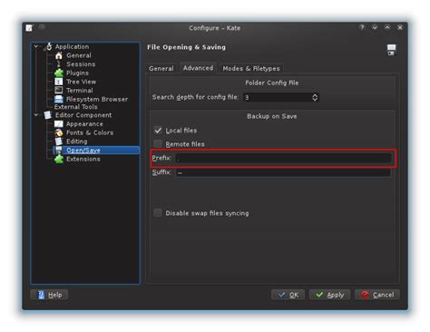 Kde How To Hide Back Up Files Xxxxx Super User