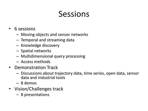 Ppt 12th International Symposium On Spatial And Temporal Databases Sstd 2011 Powerpoint