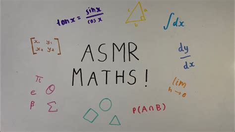Asmr Solving Maths Problems Youtube