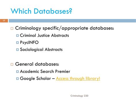Ppt Criminology 220 Research Methods In Criminology January 21 2013