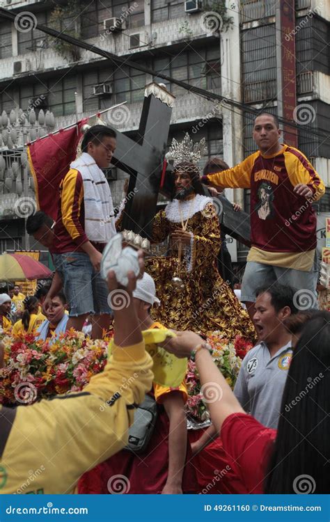 Black Nazarene Replica Editorial Image Image Of Kristo 49261160