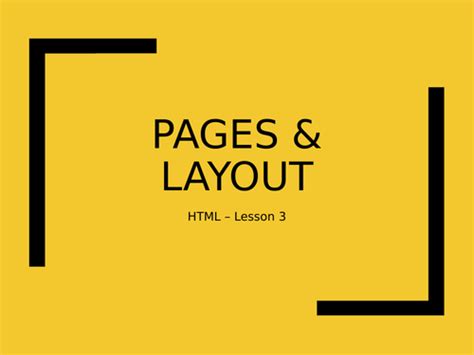 Ks3 Html Module Teaching Resources