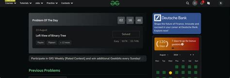 Sree Govind On Linkedin Geekstreak2024 Geeksforgeeks Problemsolving