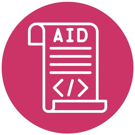 Premium Vector Vector Design Scripting Aid Icon Style