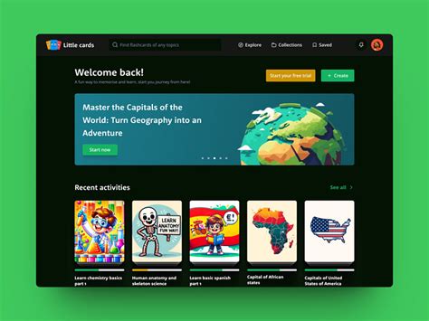 Little Cards A Playful Flashcard Web App By 7th Pillar Infotech On
