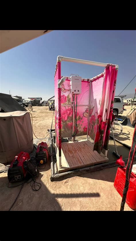Burning Man Shower Ideas