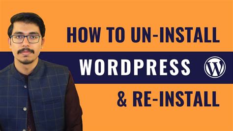 How To Uninstall And Reinstall WordPress From CPanel May Install WordPress CPanel