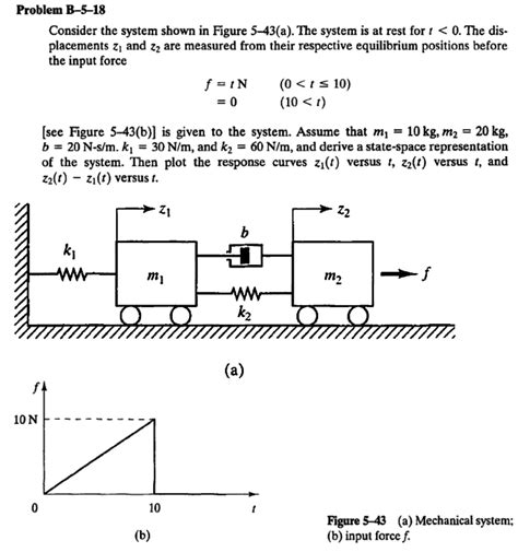 [solved] Problem B 5 18 Consider The System Shown In Figure 5 43 A The Course Hero