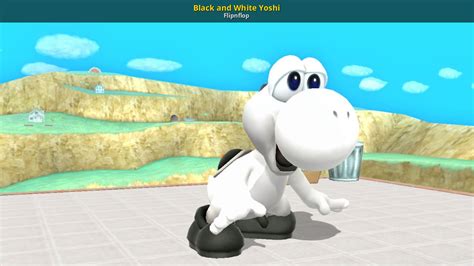 Black And White Yoshi Super Smash Bros Wii U Mods