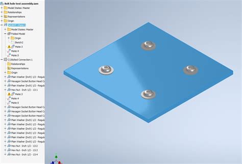 Bolted Connection Issue Autodesk Community