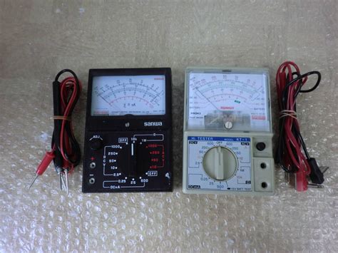 Sanwa Hioki アナログテスター 電気計測器 Jp 8d Kt 1 2点セット 電気計測器 ｜売買されたオークション情報、yahooの商品情報をアーカイブ公開 オークファン