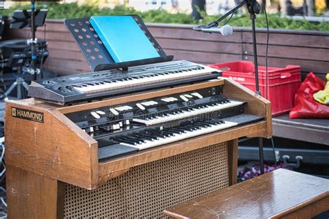 Original Hammond Electric Organ Editorial Photo Image Of Concert