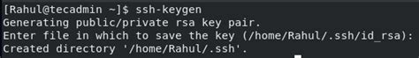 How To Set Up Ssh Keys In Linux Tecadmin