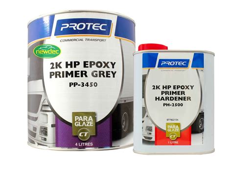 Paraglaze 2k Hp Epoxy Primer Grey 5l Hardener Reducer Auto Protec Pp 3