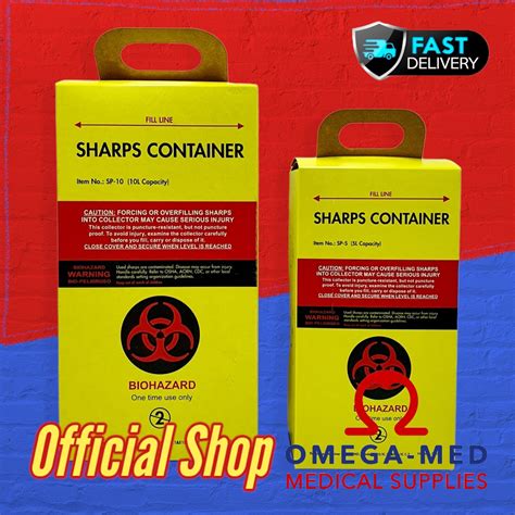 Disposable Sharp Container Per Piece Shopee Philippines