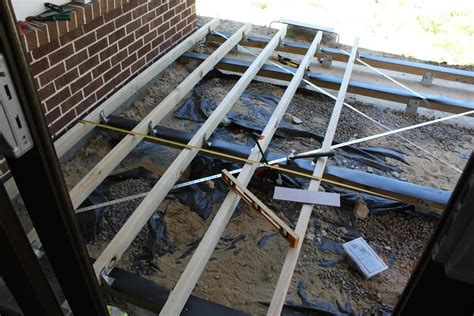 Tim Tina S New Home Building Blog Redevelopment In Australia DIY Deck Part 3 Joists 70 Done