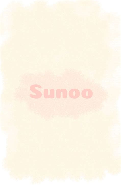 Sunoo Cute Wallpaper With Pink Font