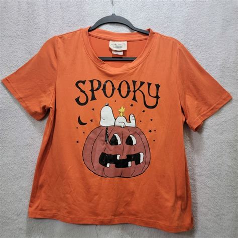 Munki Munki Peanuts Snoopy Woodstock Pumpkin Spooky H Gem