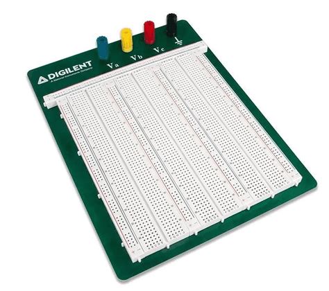 PCBs Breadboards Digilent Breadboard 9 X7 Aluminum Base 340 002 1 Walmart Com