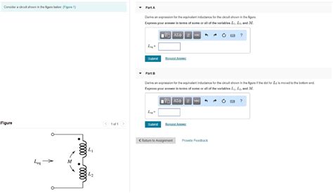 Solved Consider A Circuit Shown In The Figure Below Figure