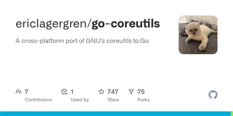 Github Ericlagergrengo Coreutils A Cross Platform Port Of Gnus