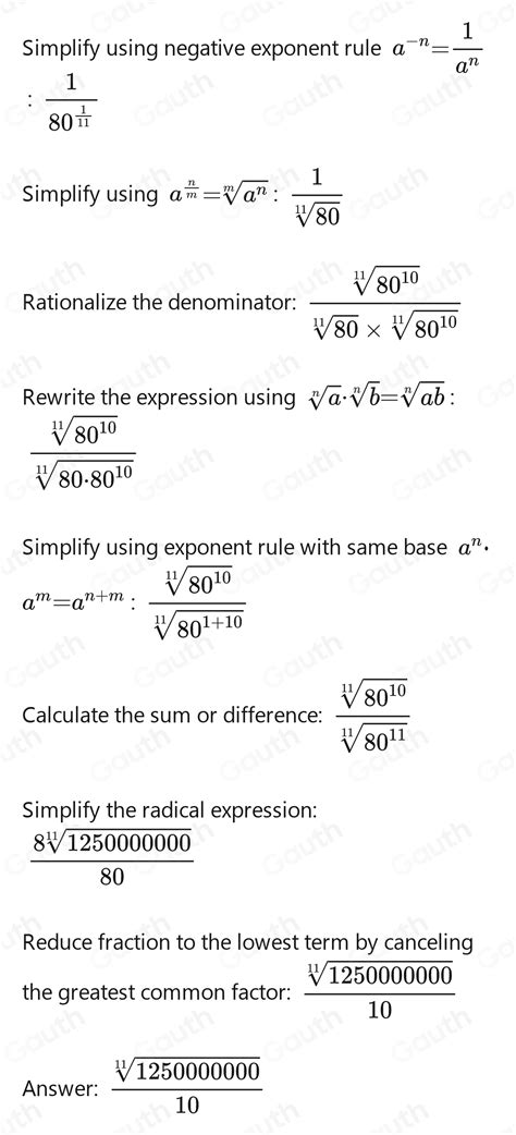 Solved Write 80 Frac 111 In Surd Form Math