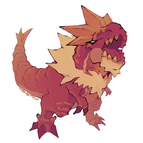 Tyrantrum Pokemon Drawn By Trustyalt Danbooru