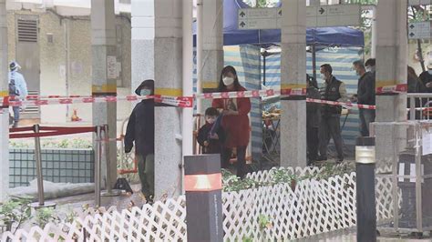 頌安邨頌和樓圍封強檢發現49宗初步陽性 Now 新聞