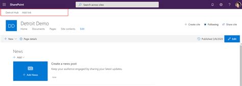 How To Create A Hub Site In SharePoint D Arce Hess S Blog