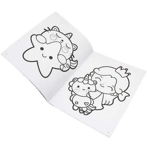 Mundo Da Fantasia Desenhos Kawaii Para Colorir