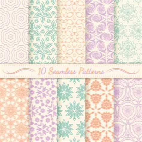 밝은 색된 원활한 패턴 크리 에이 티브 그래픽 벡터 Eps Uidownload