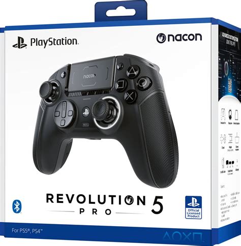 Nacon Revolution 5 Pro Wireless Controller For Ps5 Ps4 And Pc Black