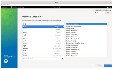 Setting Up Fedora Workstation VM On QEMU Using UEFI Fedora Developer Portal