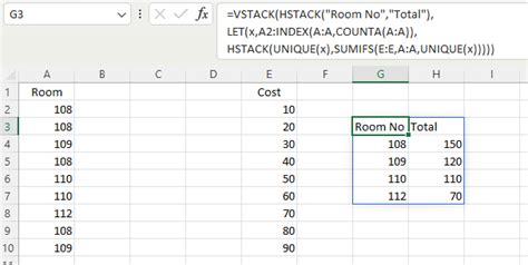 Excel Calculate Sum Of Rows With The Same Value Stack Overflow