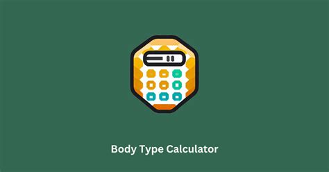 Body Type Calculator Calculator Hive