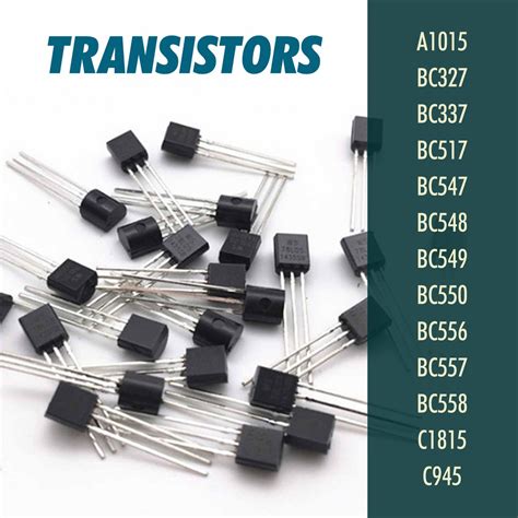 Transistor Bc327 Bc337 Bc517 Bc546 Bc547 Bc548 Bc549 Bc550 Bc556 Bc557