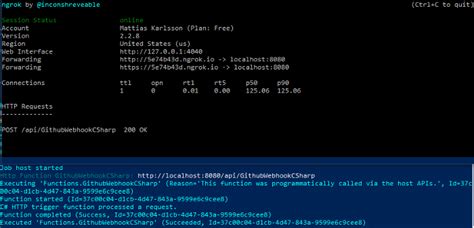 Devlead Mattias Karlssons Blog Using Ngrok With Azure Functions⚡