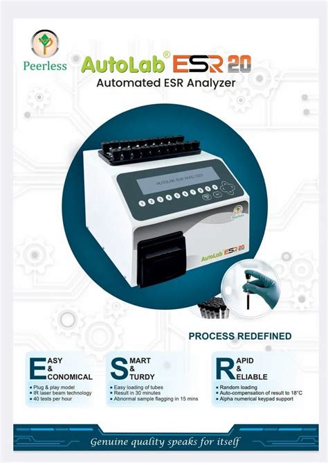 Automatic Automated Esr Analyzer At ₹ 60000 Piece In Ghaziabad Id 2854071963530