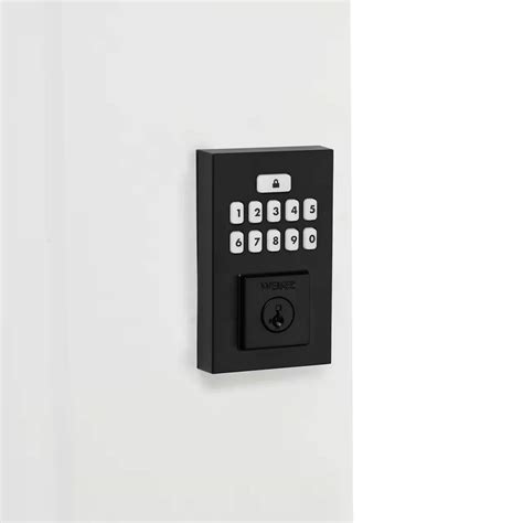 Weiser Smartcode Contemporary Keypad Electronic Deadbolt Door Lock