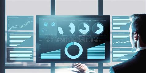 Key Performance Indicators Kpi On Business Dashboard Businessman