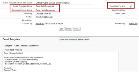 How To Create An Email Alert In Salesforce