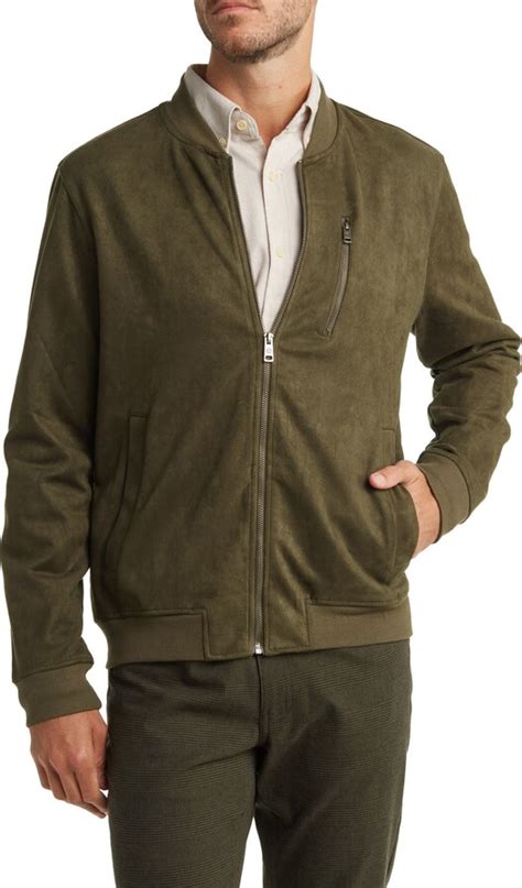 Womens Bomber Jacket Faux Suede Bomber Jacket Black India Green Coat