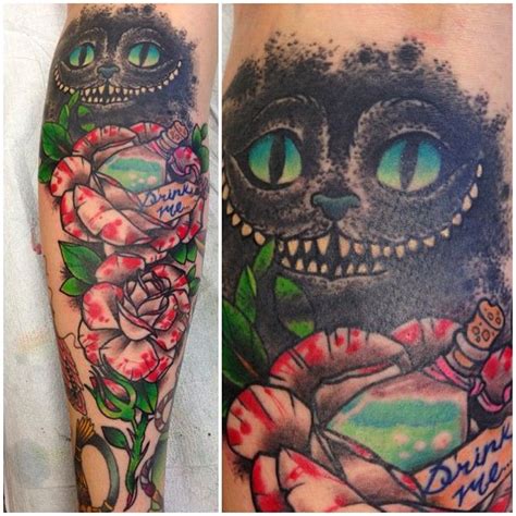 Progress On My Alice In Wonderland Leg Sleeve By Mike Nomy At South Shore Tattoo Ny Leg