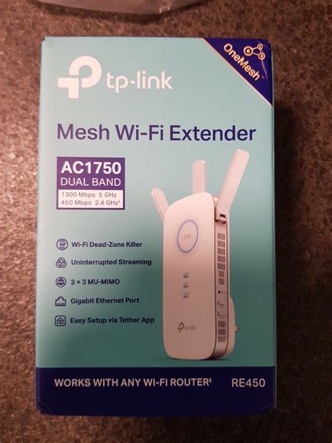 Brand New TP Link AC Wifi Range Extender Computers Tech Parts Accessories Networking