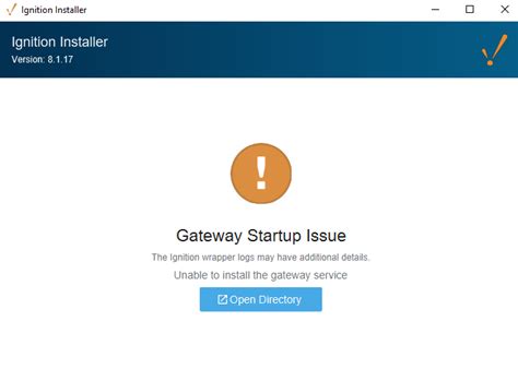 Gateway Startup Issue Ignition Inductive Automation Forum