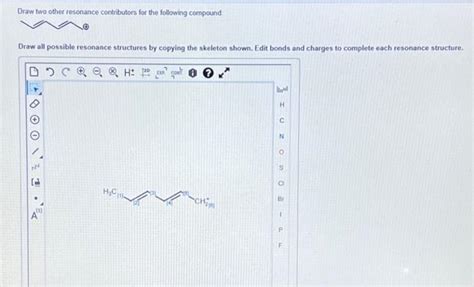 Solved Draw Two Other Resonance Contributors For The Chegg
