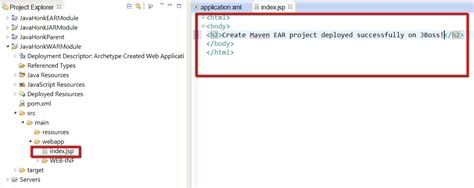 create maven ear project eclipse techiworks